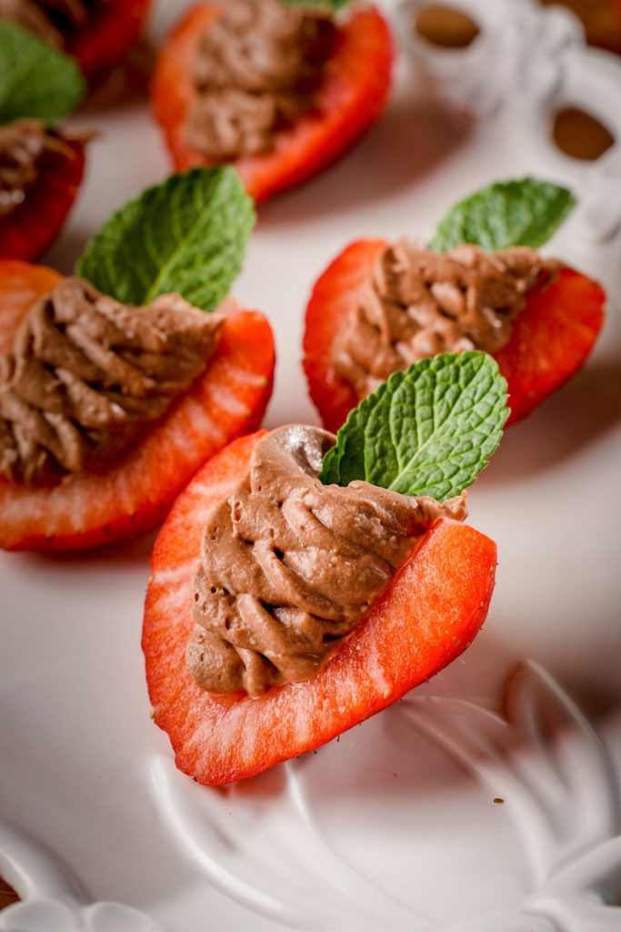 Deviled Strawberries - With Chocolate and Cream Cheese – Strawberry Plants