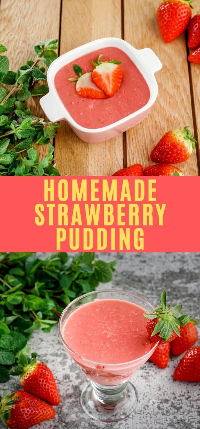 Homemade Strawberry Pudding Recipe – Strawberry Plants