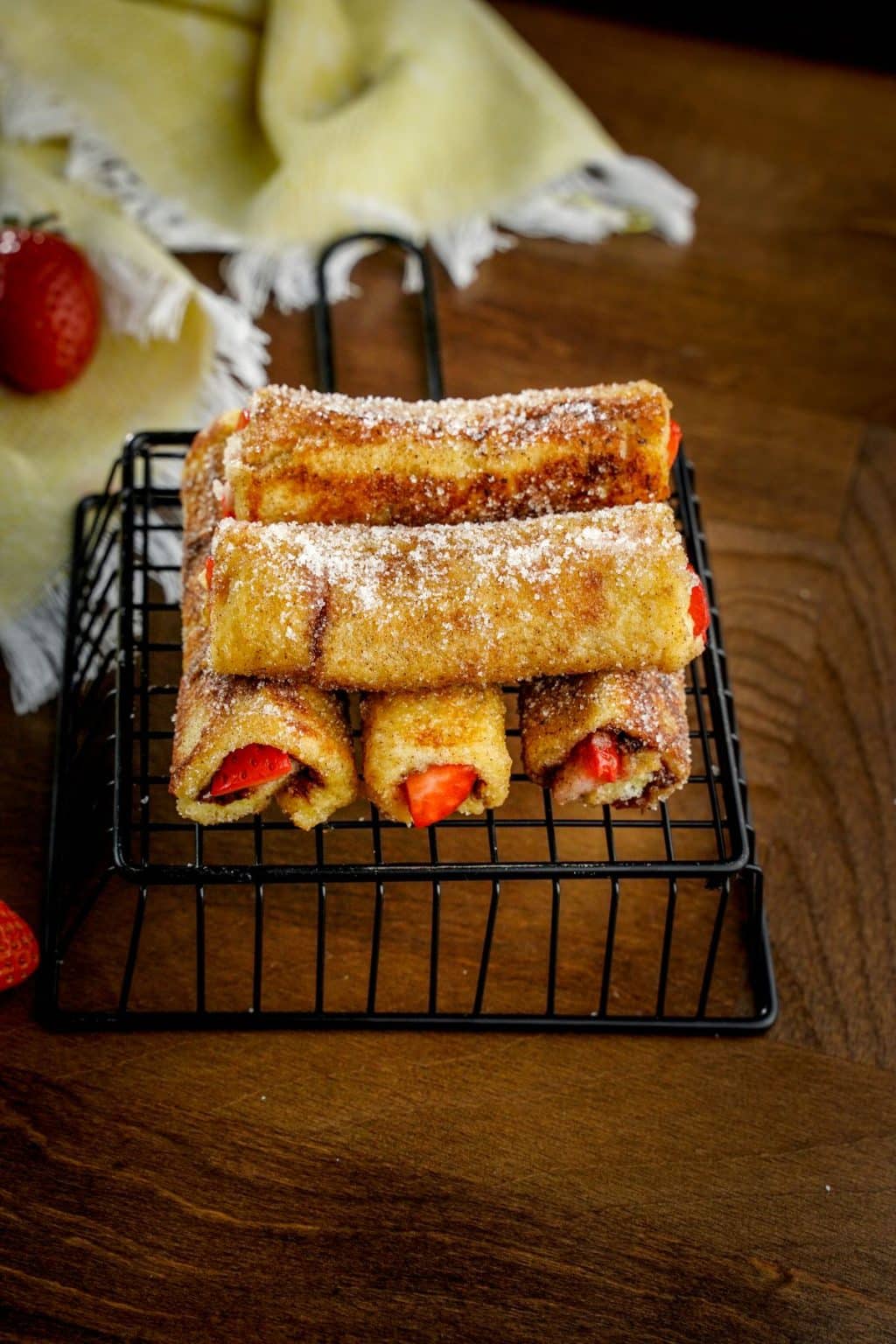 Nutella Strawberry Rolled French Toast – Strawberry Plants