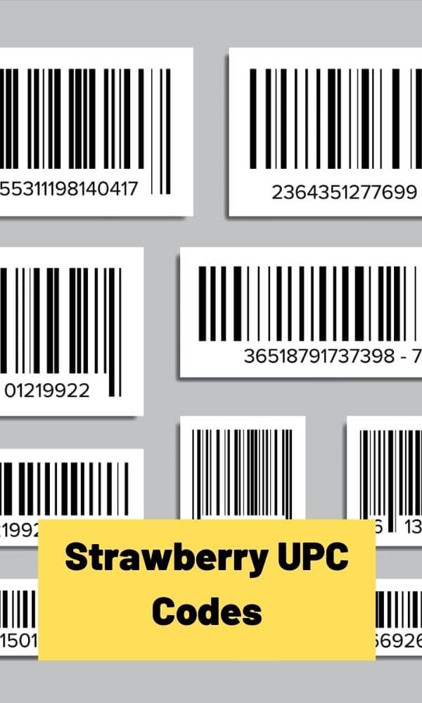 Strawberry UPC Codes – Strawberry Plants
